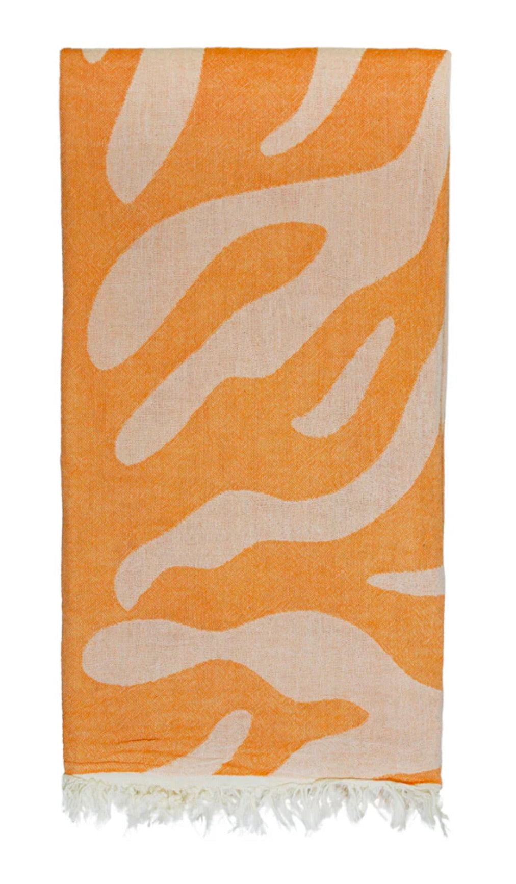 Cotton Luxe Orange Beach Towel – Sea Salt Beachwear
